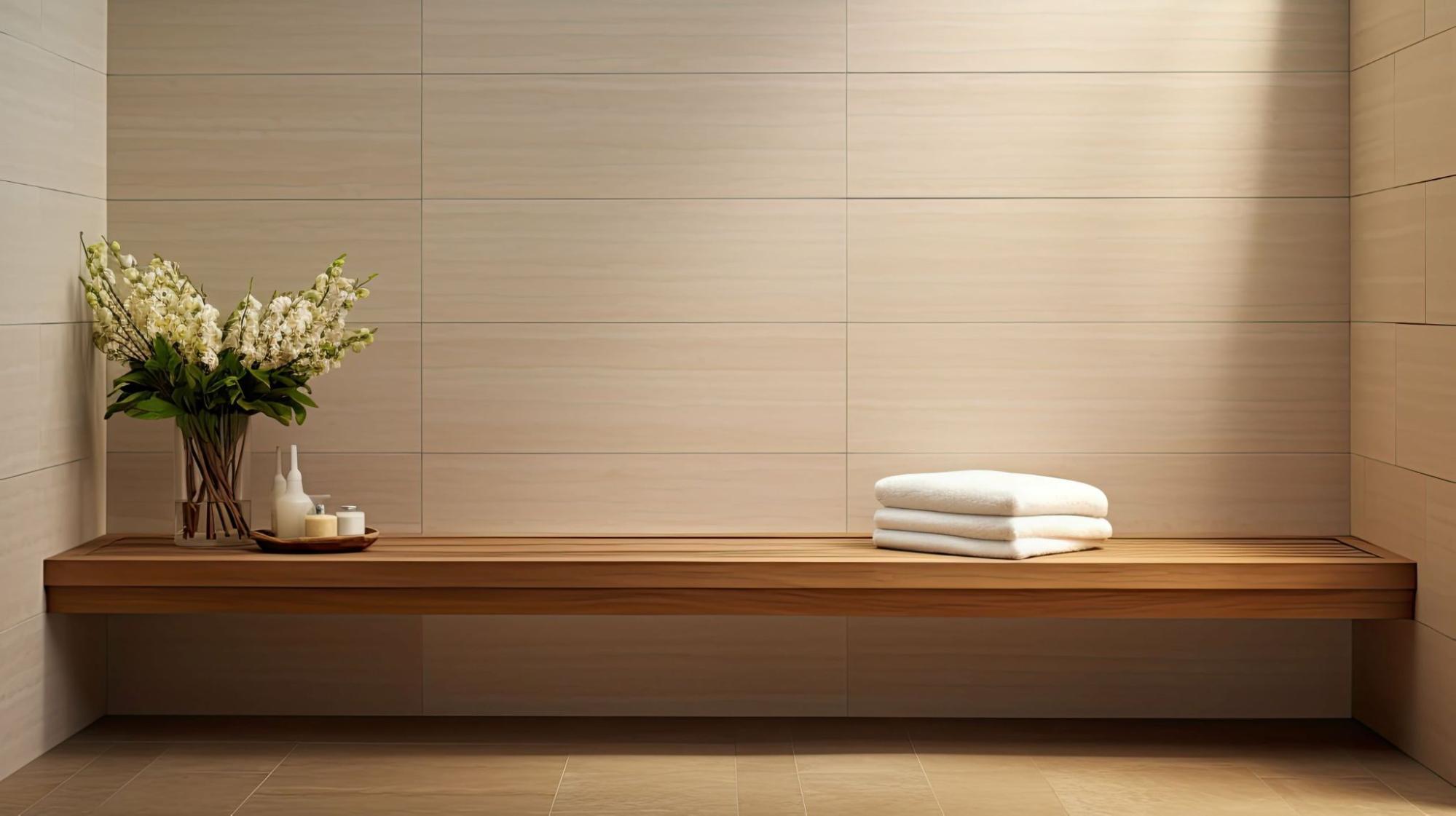 How To Build A Shower Bench For A Spa-Like Experience - The HomeTrotters